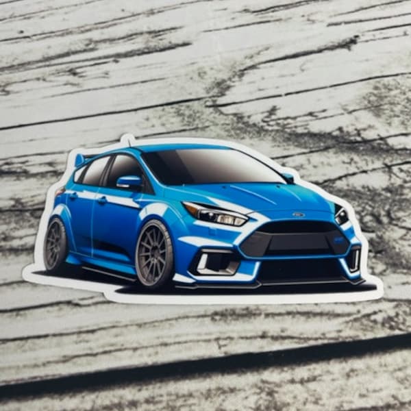 Ford Focus Rs Sticker - Etsy