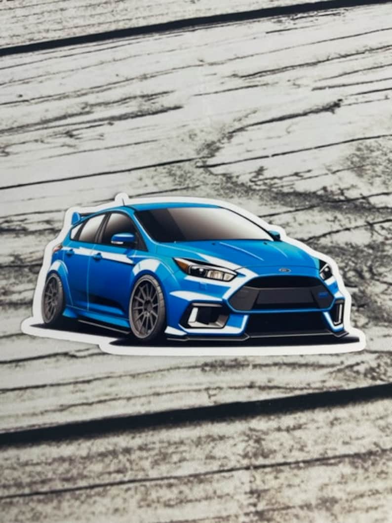 Sticker Ford Focus RS Hatchback - Etsy