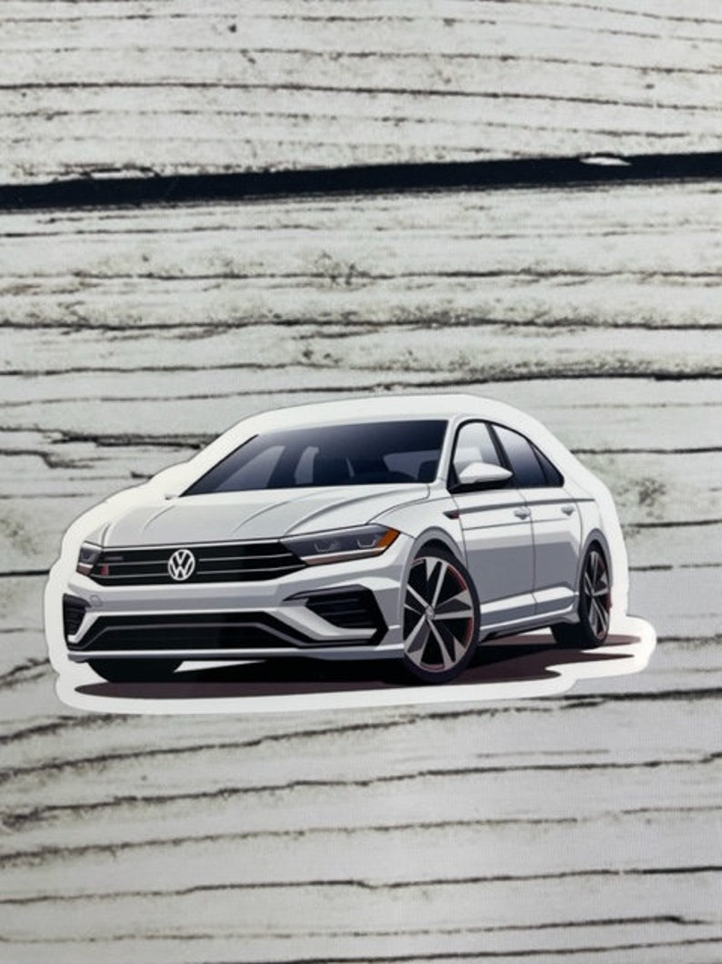 Sticker VW Jetta GLI 2.0T White - Etsy