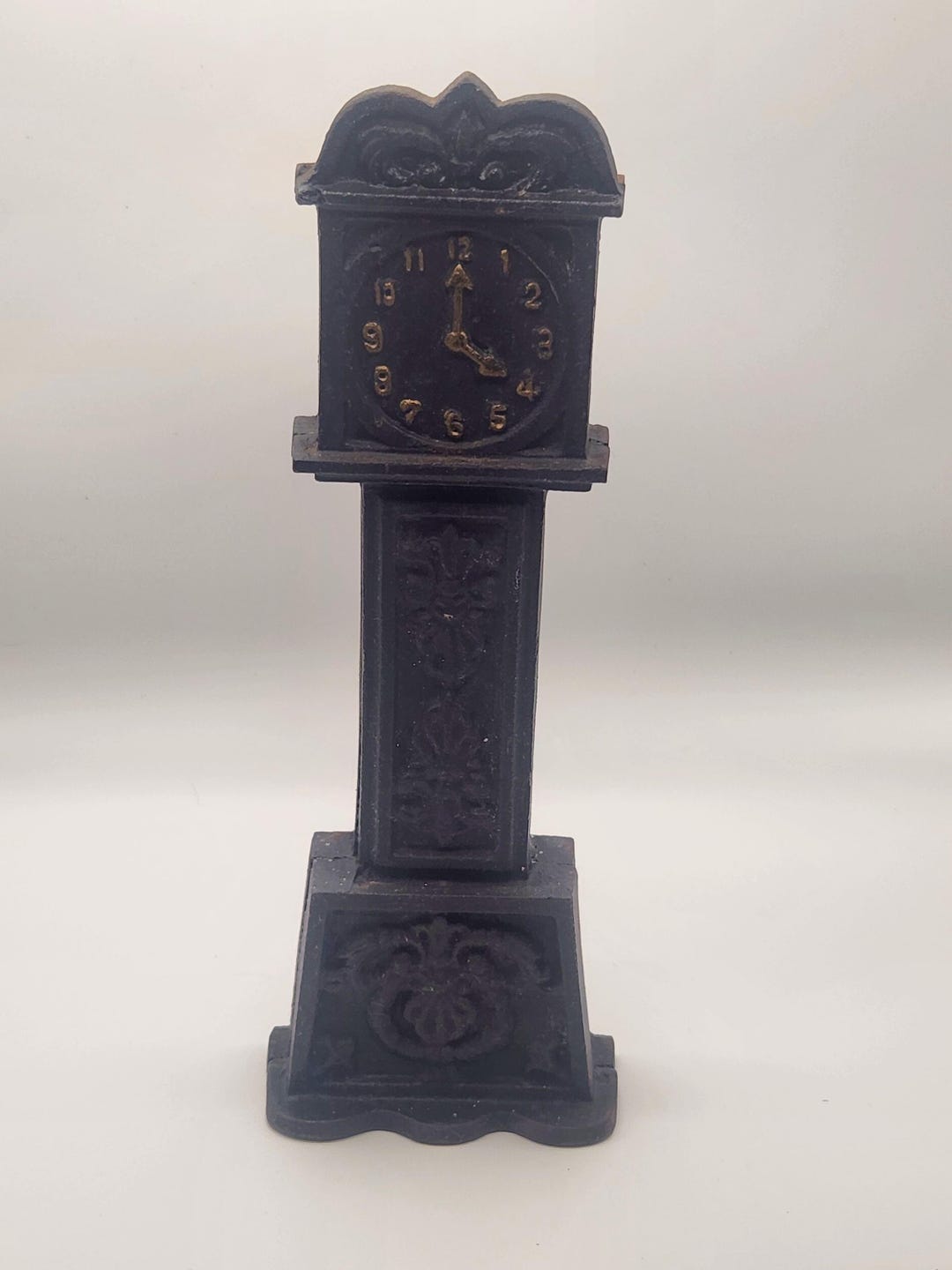 Vintage Cast Iron Grandfather Clock Back - Etsy