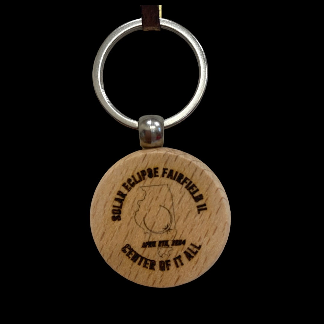 Keychain. Collectors Key Chain. 2024 Solar Eclipse Collectors Item ...