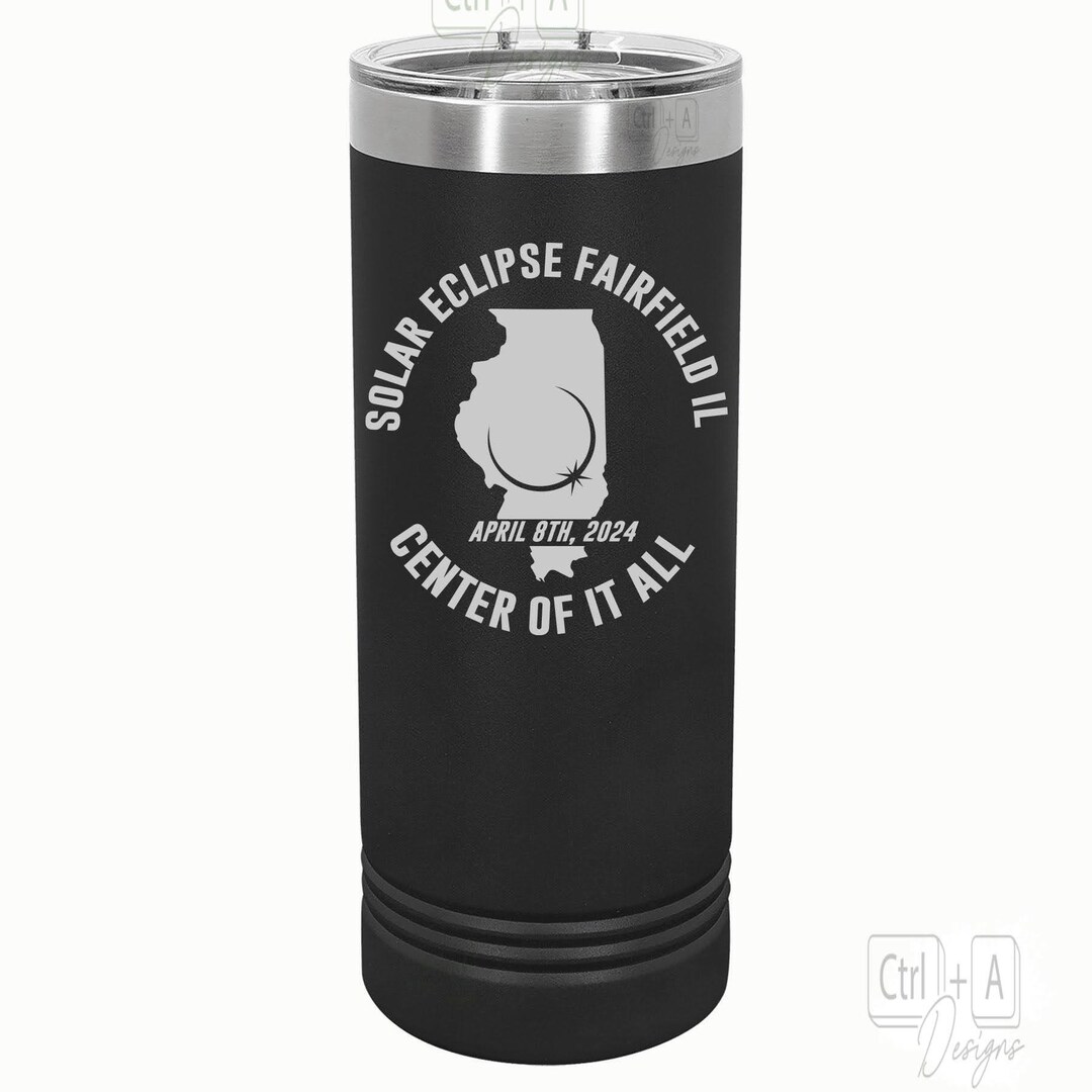 22 Oz Eclipse Tumbler- Color Options Are Black or Red. 2024 Solar ...