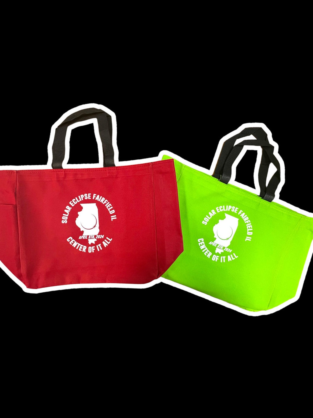 Tote Bags. Great for Moms, Sports, Etc. Solar Eclipse 2024 Merch. - Etsy
