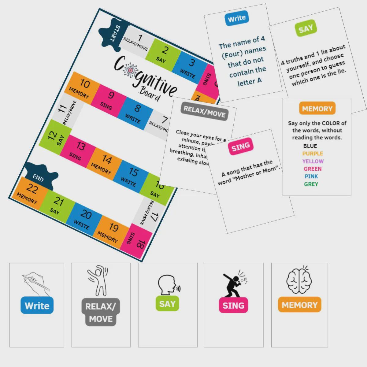 Therapy Games Bundle | 6 Digital Cognitive Activity Games for Seniors ...