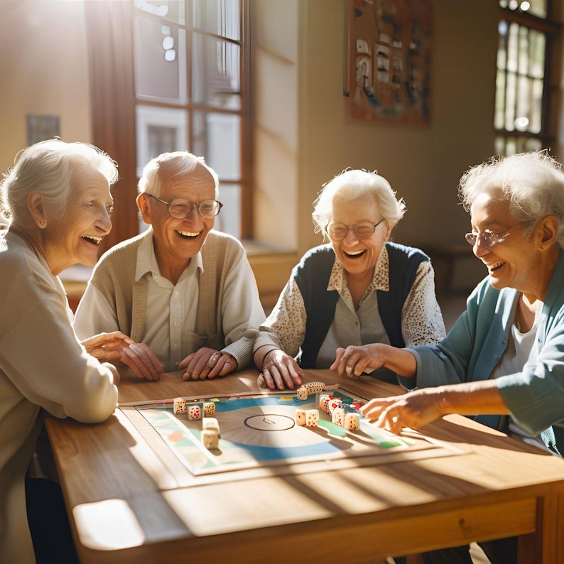 Cognitive Board Game, Dementia Games, Ice Breaker Game, Memory Care ...
