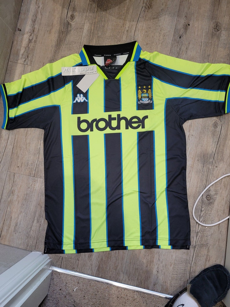 Manchester City 1999 Away Shirt M/L/XL in Stock - Etsy UK