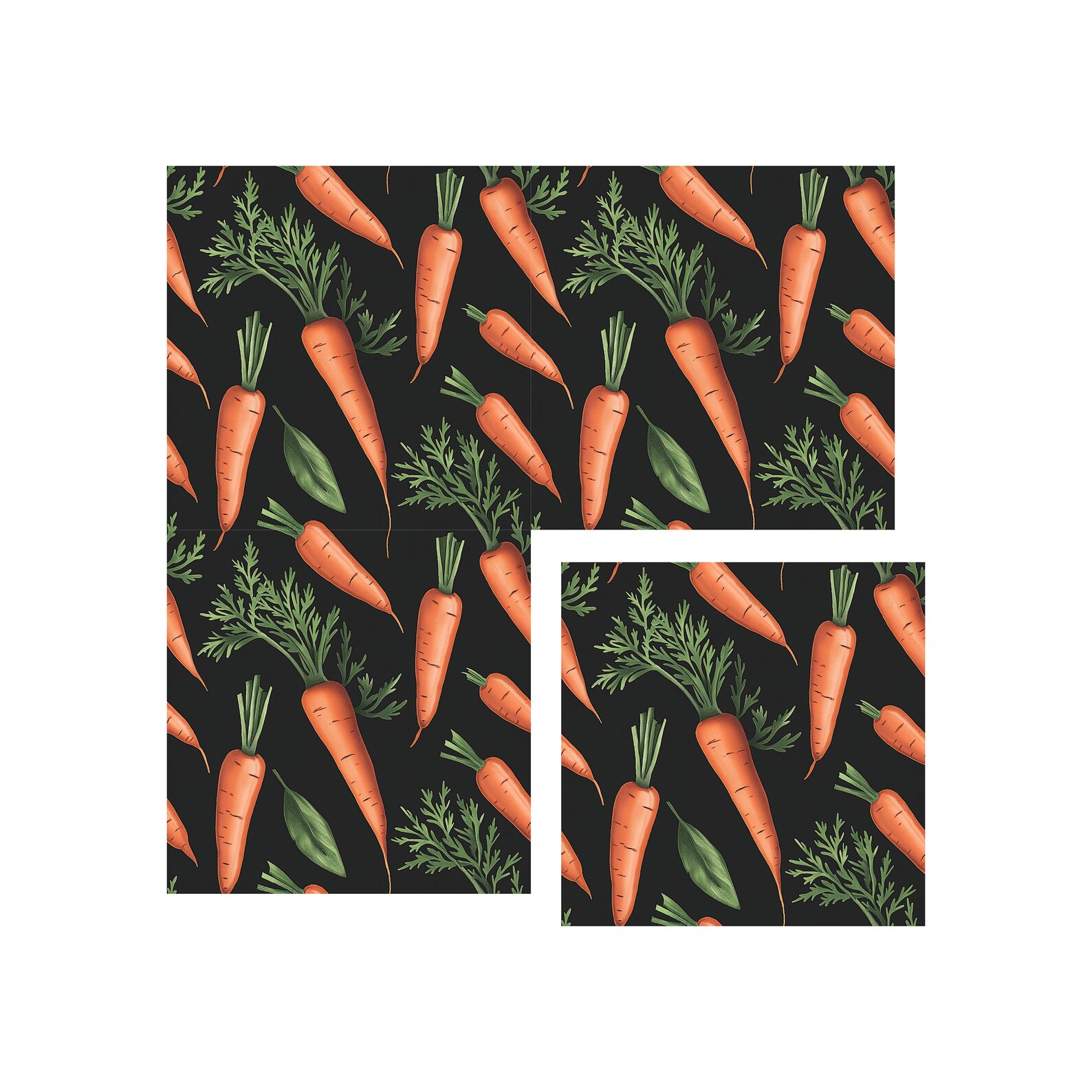 20 Carrot Seamless Patterns, Carrot Paper, Carrot Digital Paper, Carrot ...