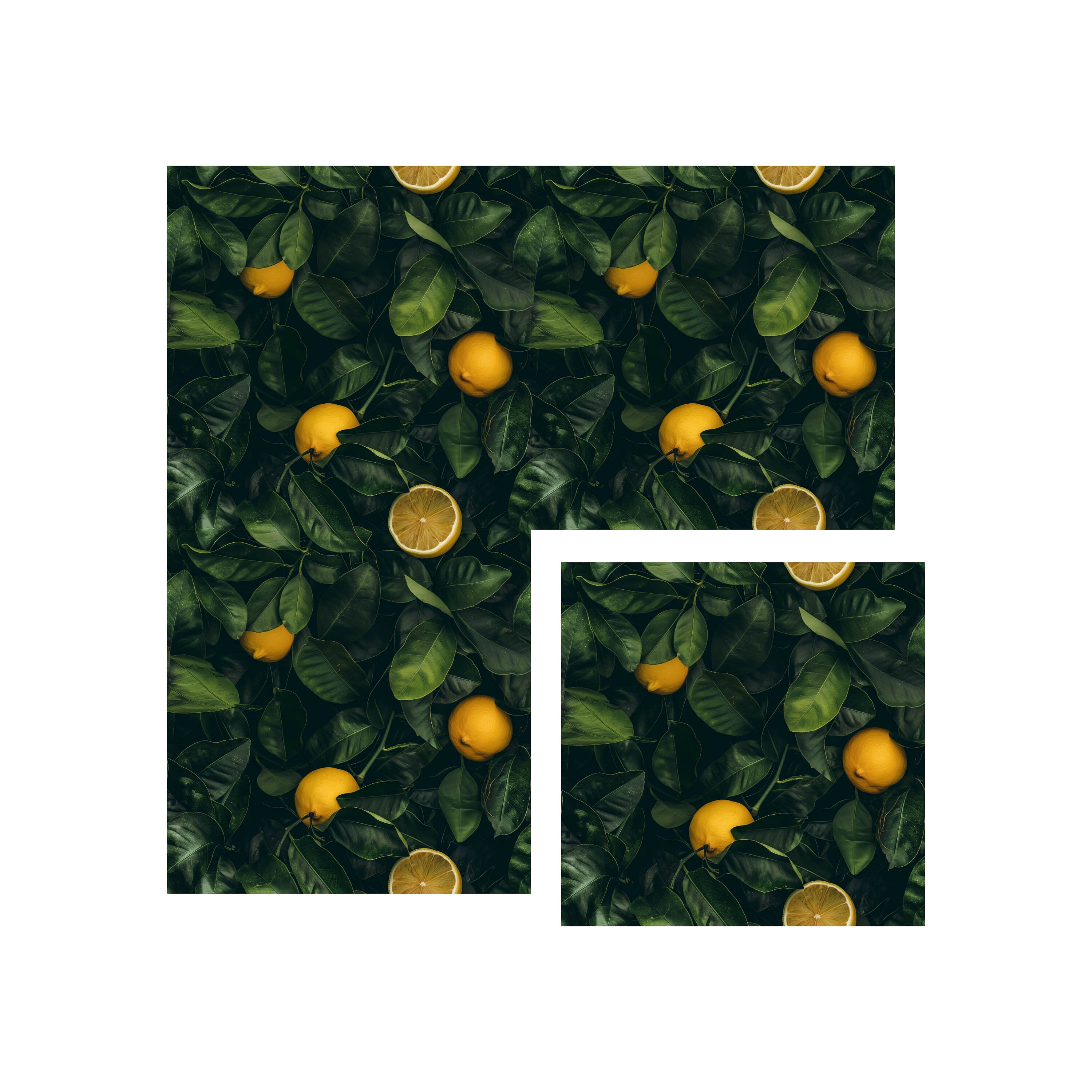 20 Lemon Seamless Patterns, Lemon Paper, Lemon Digital Paper, Lemon ...