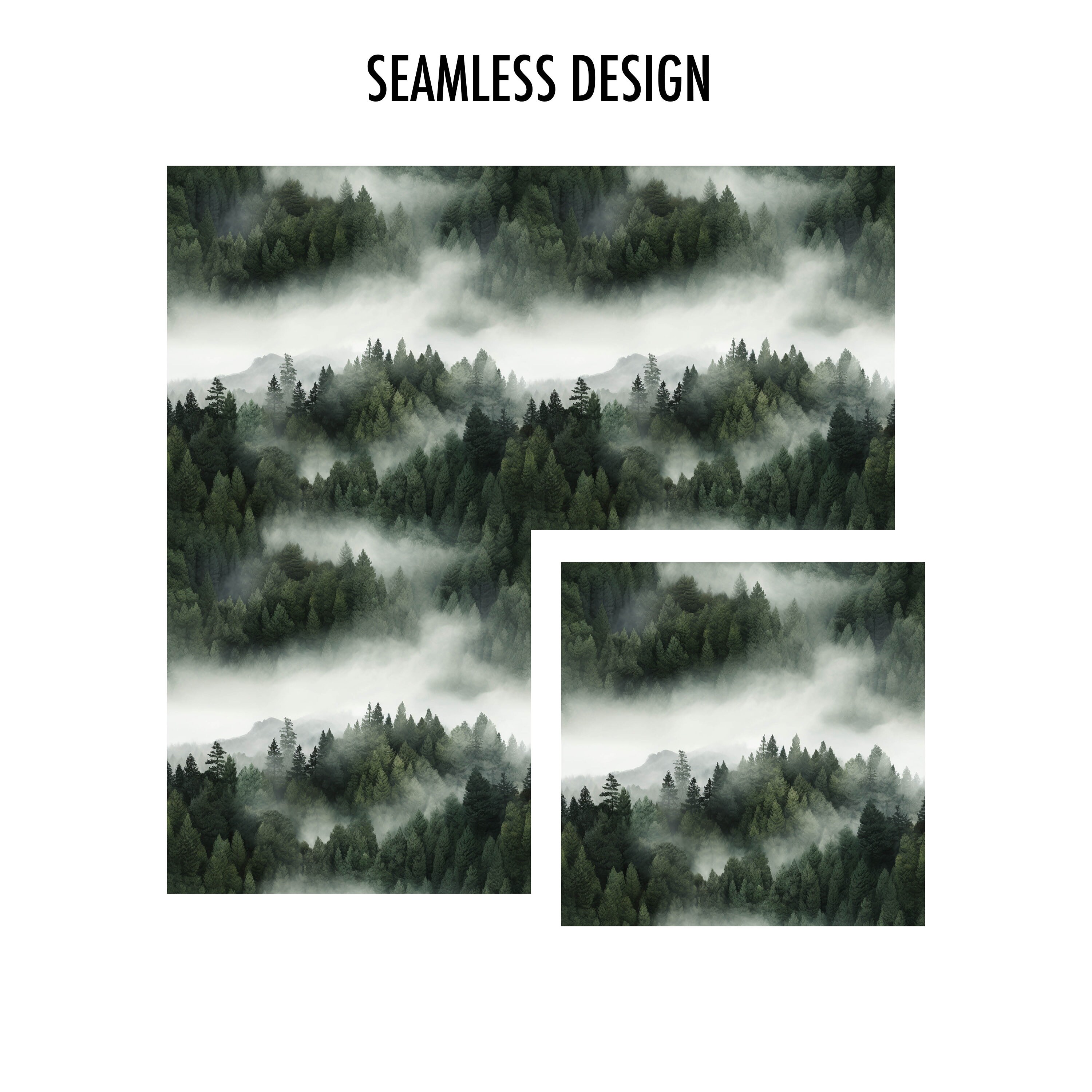 20 Forest Seamless Patterns, Forest Paper, Forest Digital Paper, Forest ...