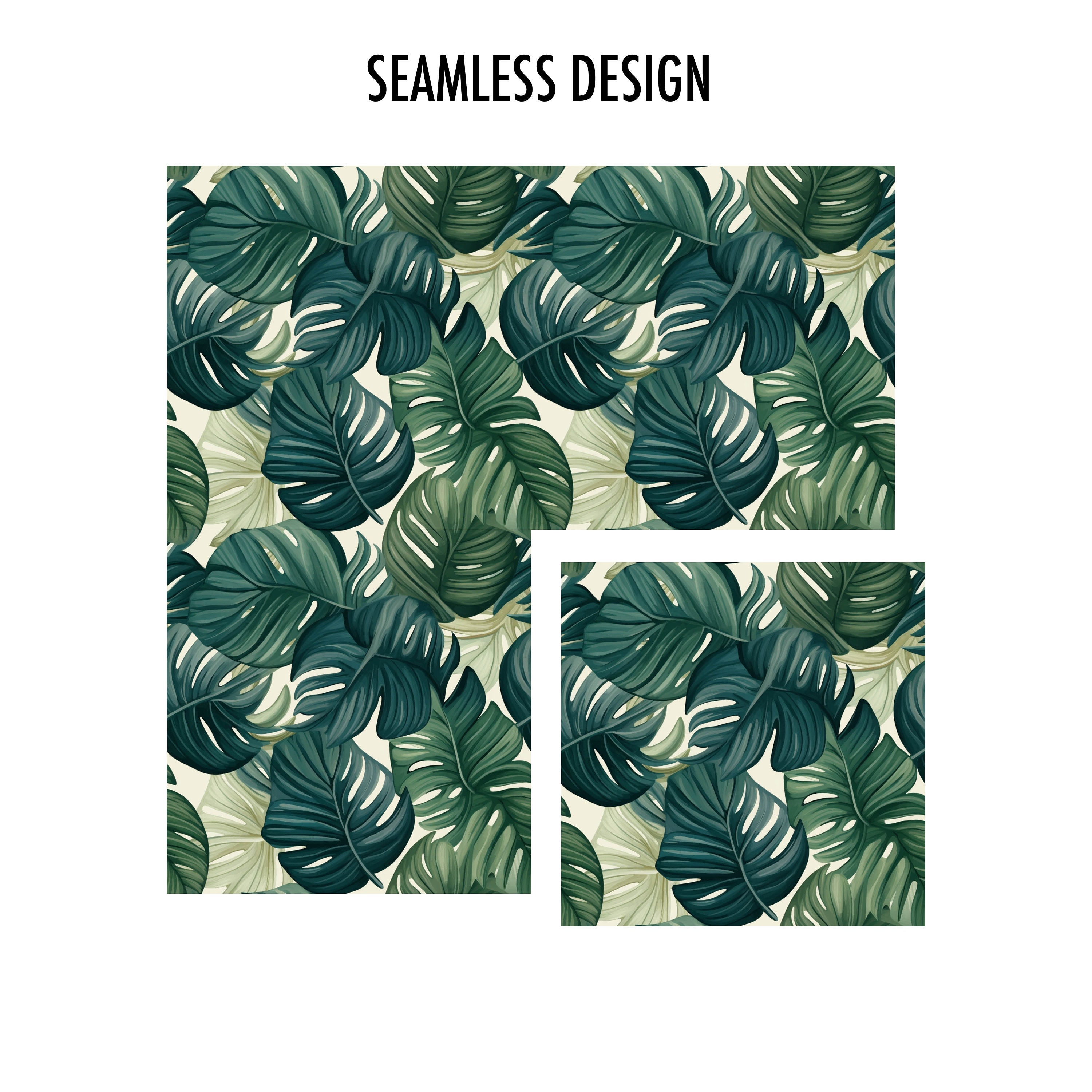 44 Leaf Seamless Patterns, Leaf Paper, Leaf Digital Paper, Leaf Collage ...