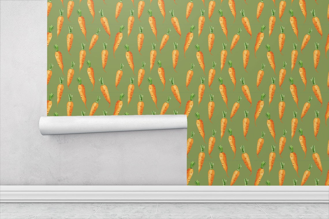 20 Carrot Seamless Patterns, Carrot Paper, Carrot Digital Paper, Carrot ...