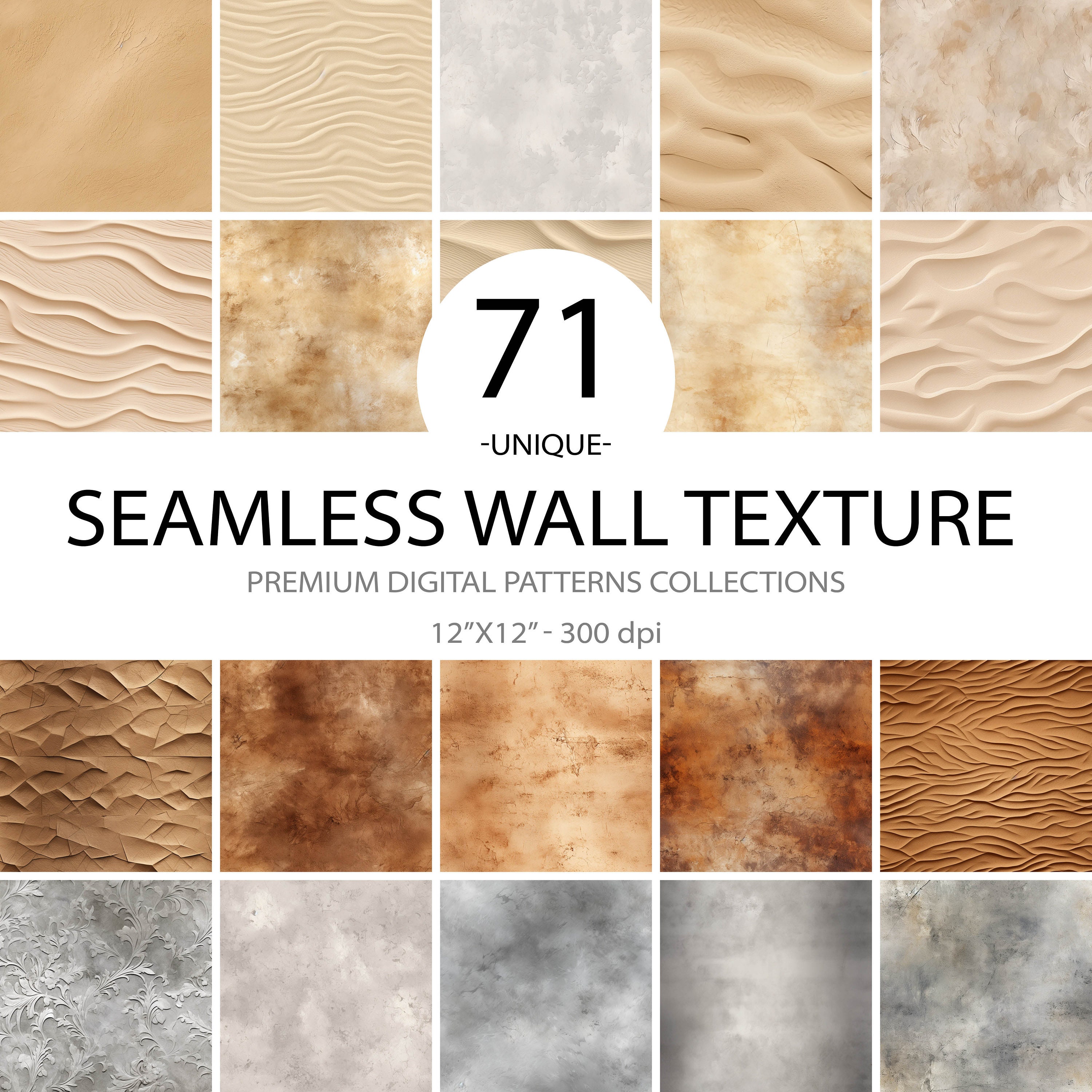 71 Seamless Wall Texture, Wall Texture Paper, Wall Texture Digital ...
