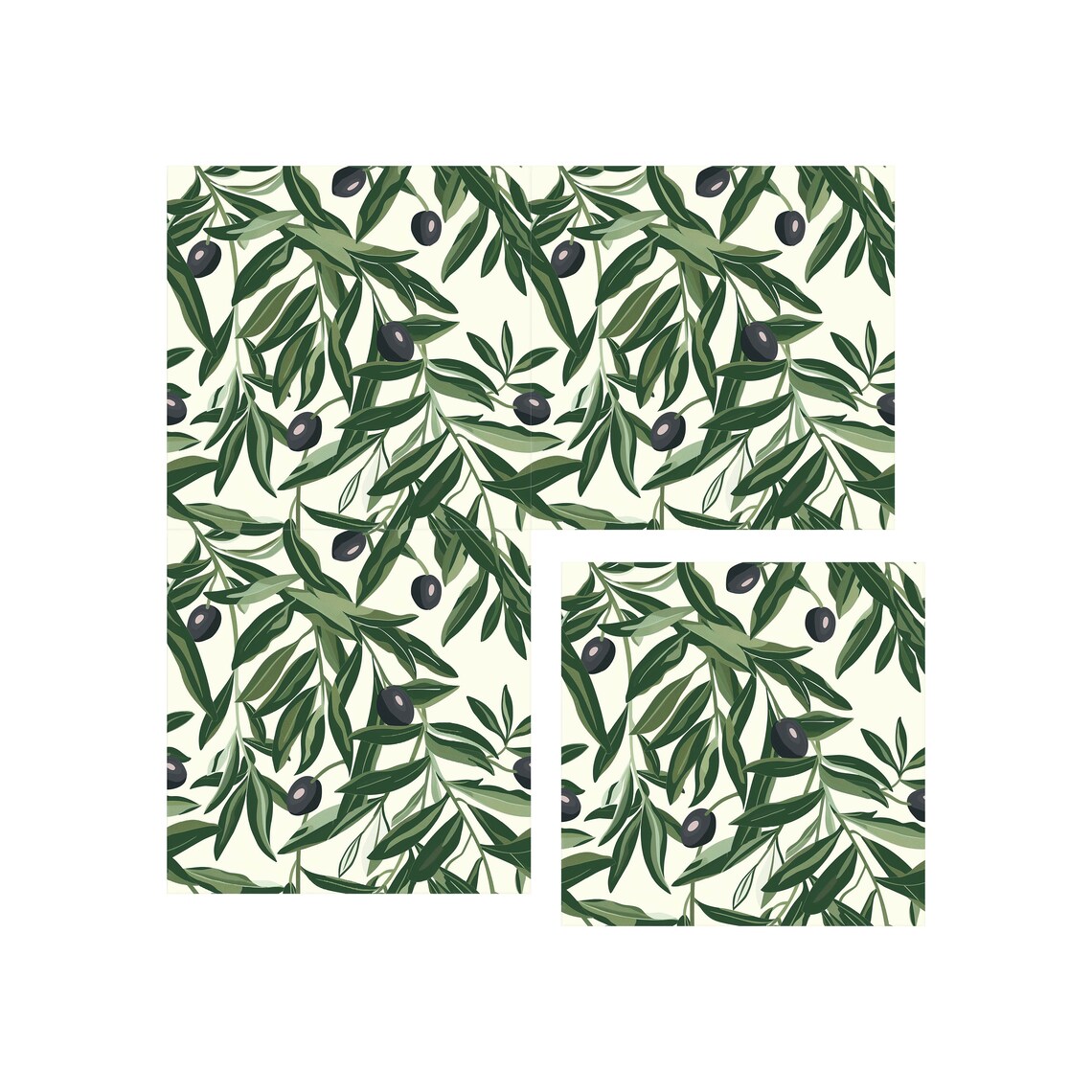 20 Olive Seamless Patterns, Olive Paper, Olive Digital Paper, Olive ...