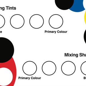 Color Theory Activity Sheets and Parent Handbook for Kidsdigital ...