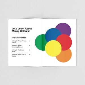 Color Theory Activity Sheets and Parent Handbook for Kids|digital ...