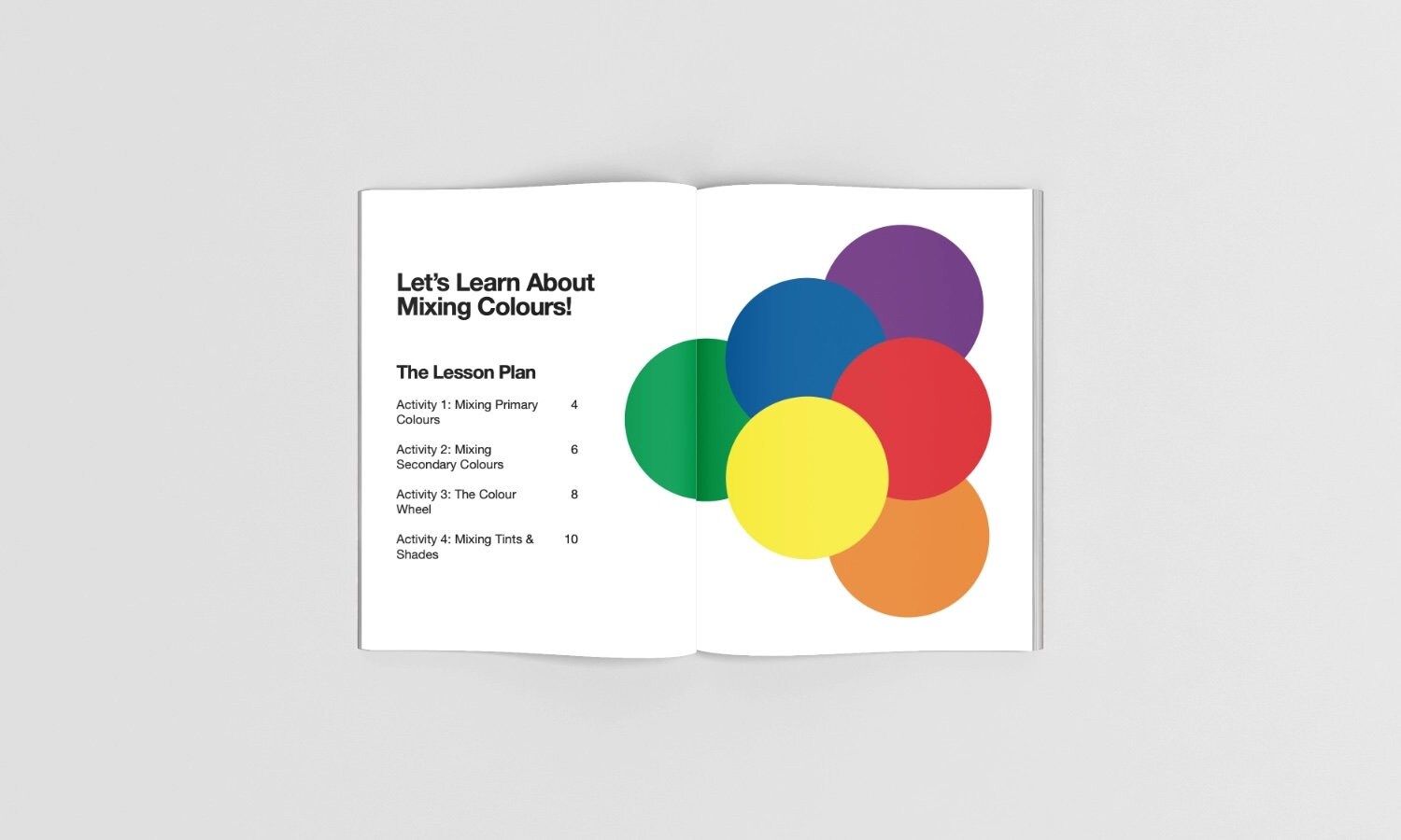 Color Theory Activity Sheets and Parent Handbook for Kids|digital ...