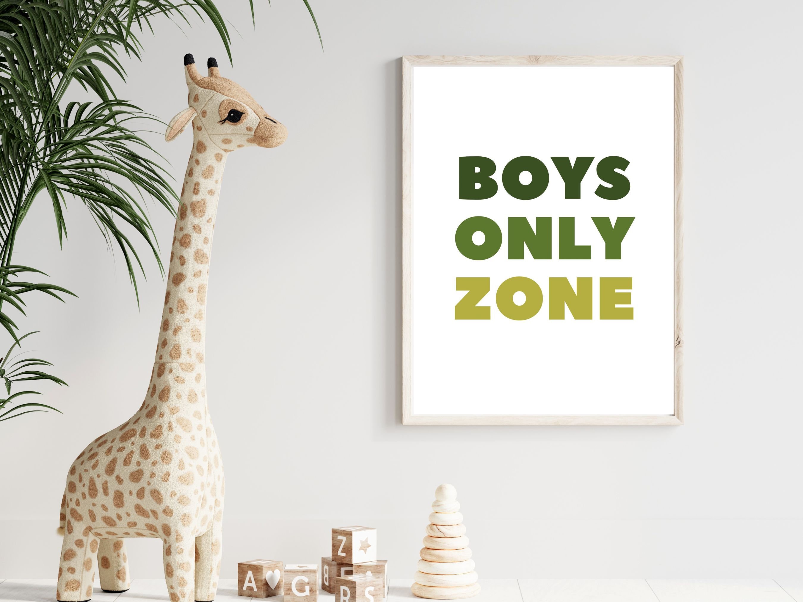 Printable Boys Only Sign, Boy Nursery Decor, Kids Room Wall Art, Quote ...