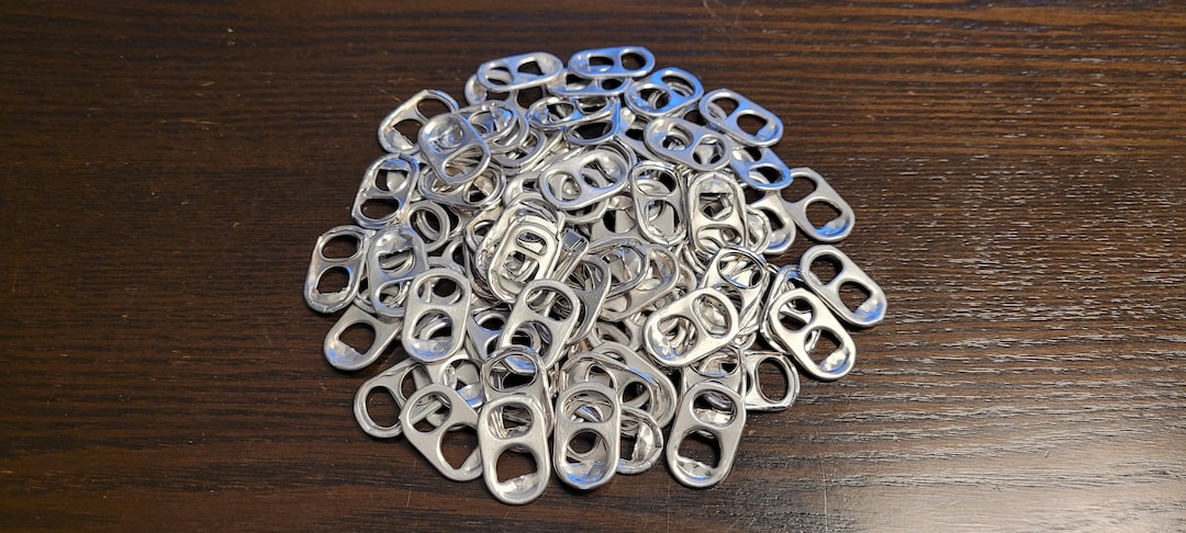 Silver Aluminum Beer/pop Can Ring Pull Tabs - Etsy