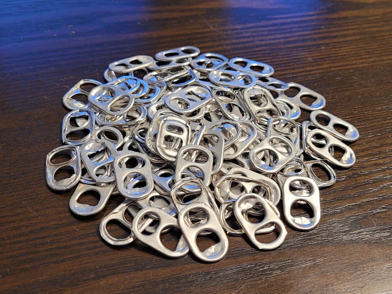 Aluminum Can Ring Pull Tabs - Etsy
