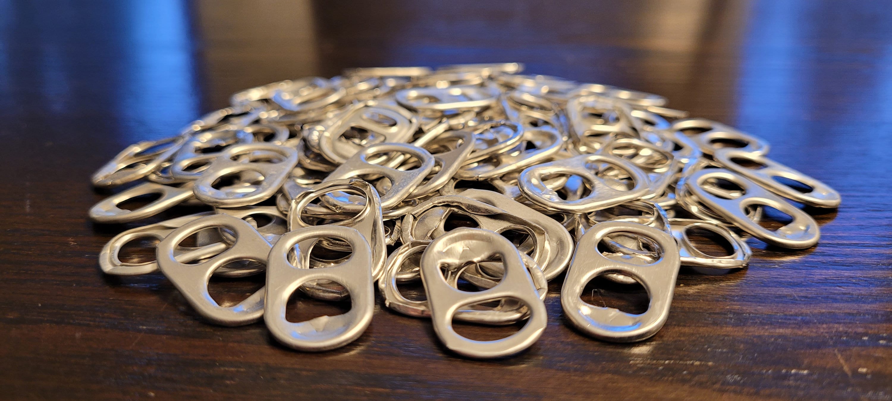 Silver Aluminum Beer/pop Can Ring Pull Tabs - Etsy