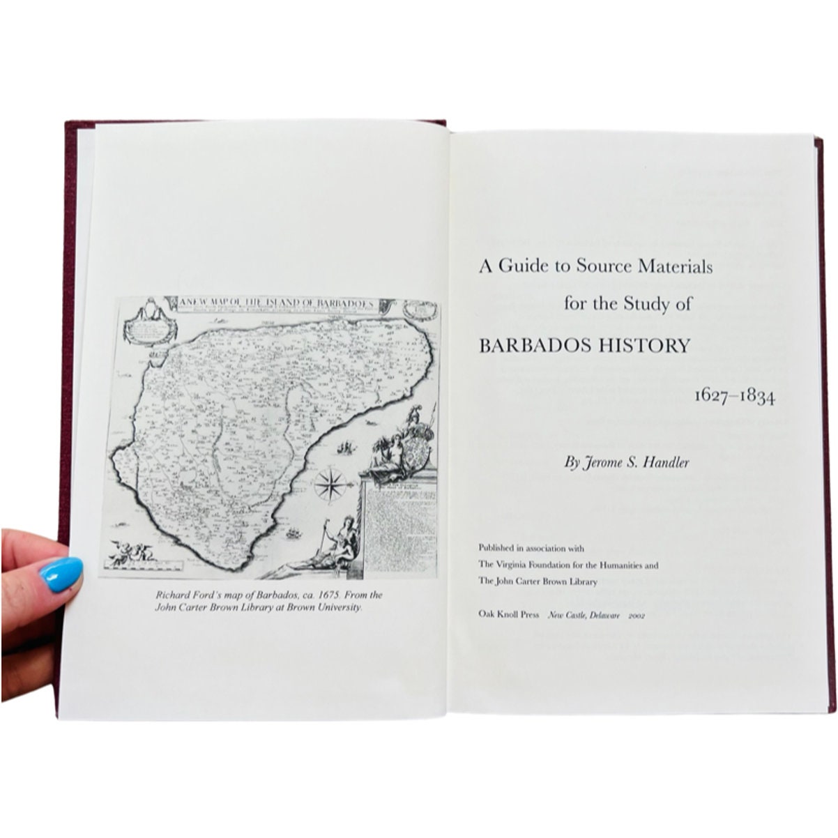Guide to Source Materials for the Study of Barbados History Jerome ...