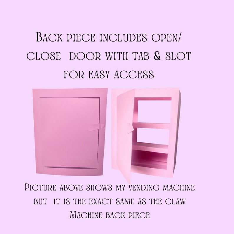 Claw Vending Machine Easter Basket Svg Dxf Bundle, Party Favor Box ...