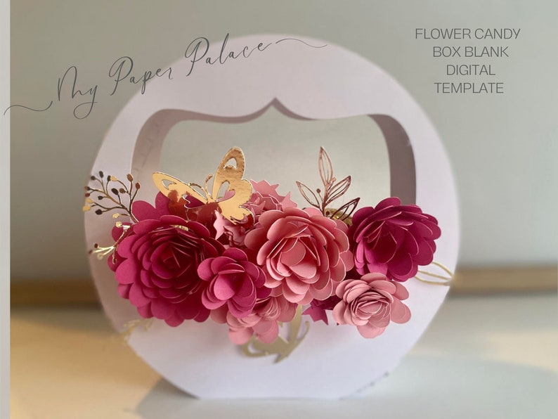 Round Gift Box Svg Bundle, We Are Over the Moon Baby Shower Favor Box ...