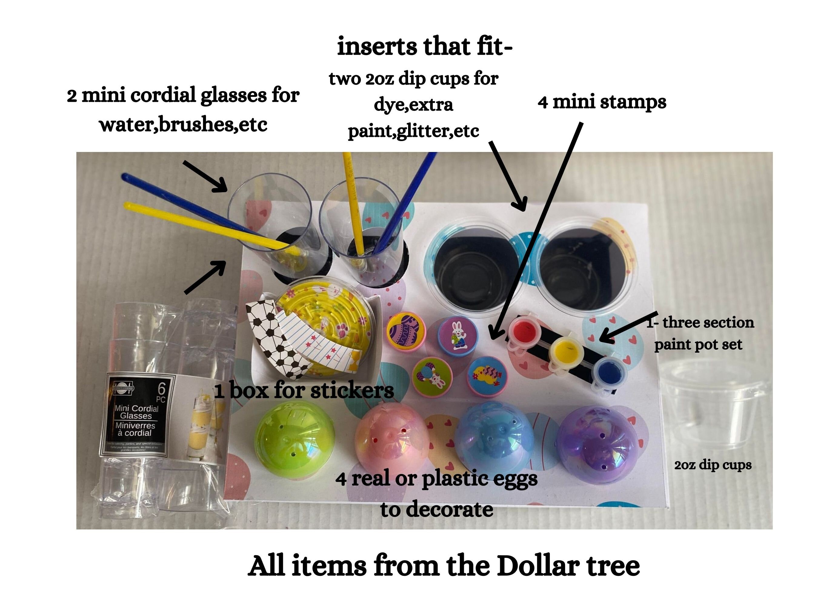 Easter Activity Tray , Easter Egg Coloring Station, Svg Template Bundle ...