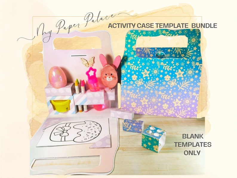 Crayon Activity Box Template, Kinder Egg Holder, Bubble Tube Box Svg ...