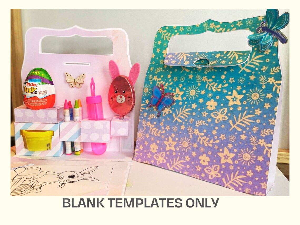 Crayon Activity Box Template, Kinder Egg Holder, Bubble Tube Box Svg ...