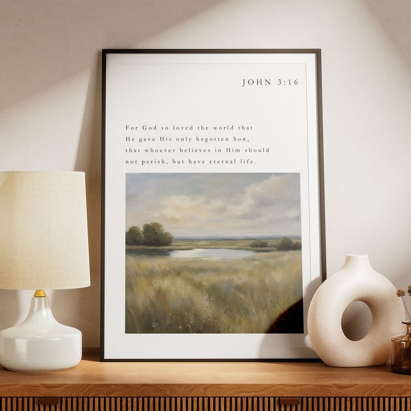 Scripture Wall Art - Etsy