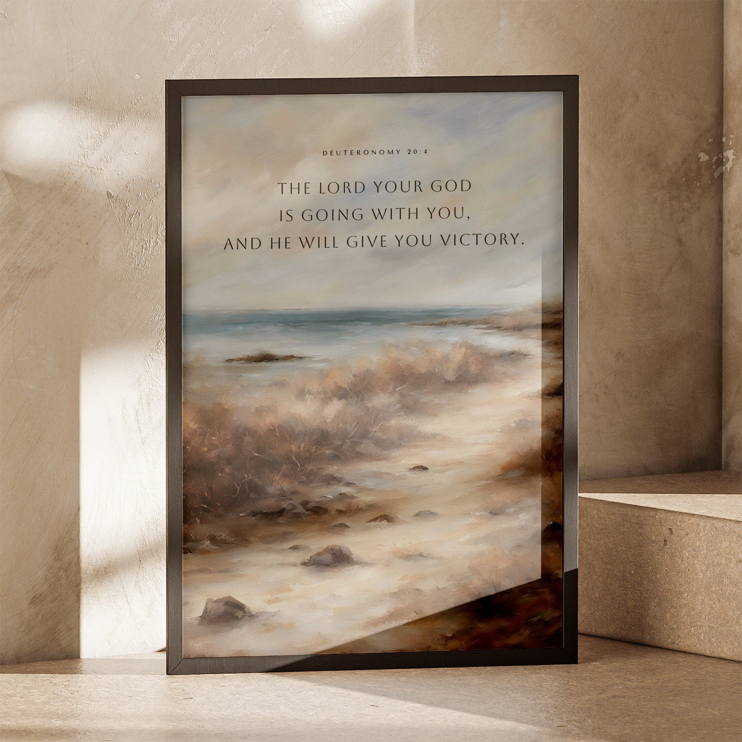 Deuteronomy 20:4, Bible Verse Print, Bible Art, Christian Wall Art ...