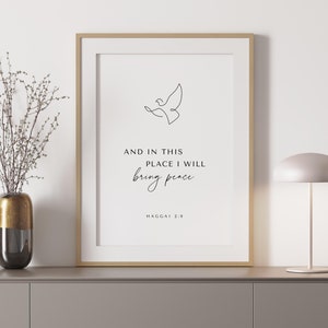 Haggai 2:9, Minimal Bible Verse, Bible Verse Print, Printable Scripture ...