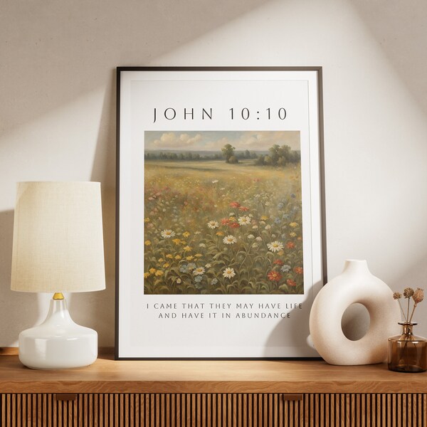 John 10 10 - Etsy