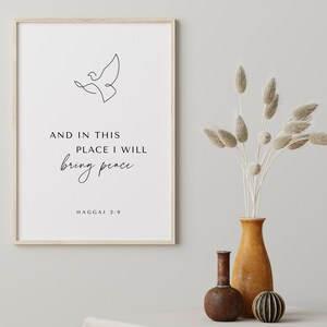 Haggai 2:9, Minimal Bible Verse, Bible Verse Print, Printable Scripture ...