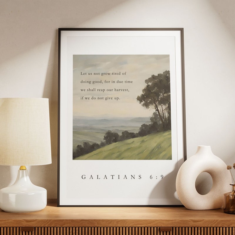 Galatians 6 9 - Etsy