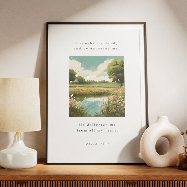 Psalm 34 - Etsy