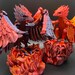 Articulated Phoenix With Flame Stand | Fidget Toy - Etsy