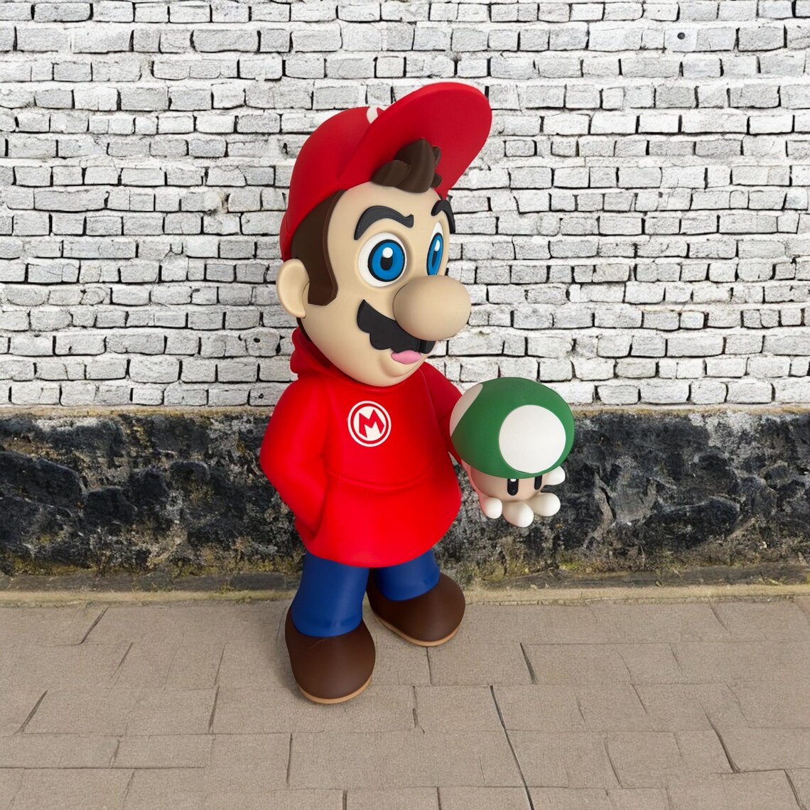 Chill Mario & Luigi Figures | 2 Sizes | Multiple Styles | Retro Gaming ...