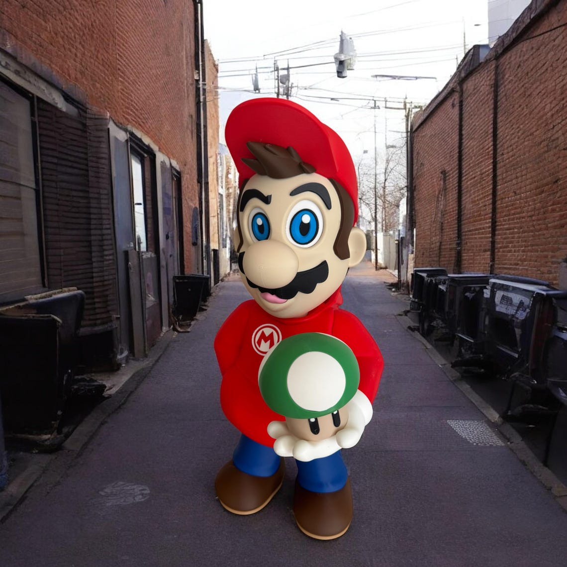 Chill Mario & Luigi Figures | 2 Sizes | Multiple Styles | Retro Gaming ...