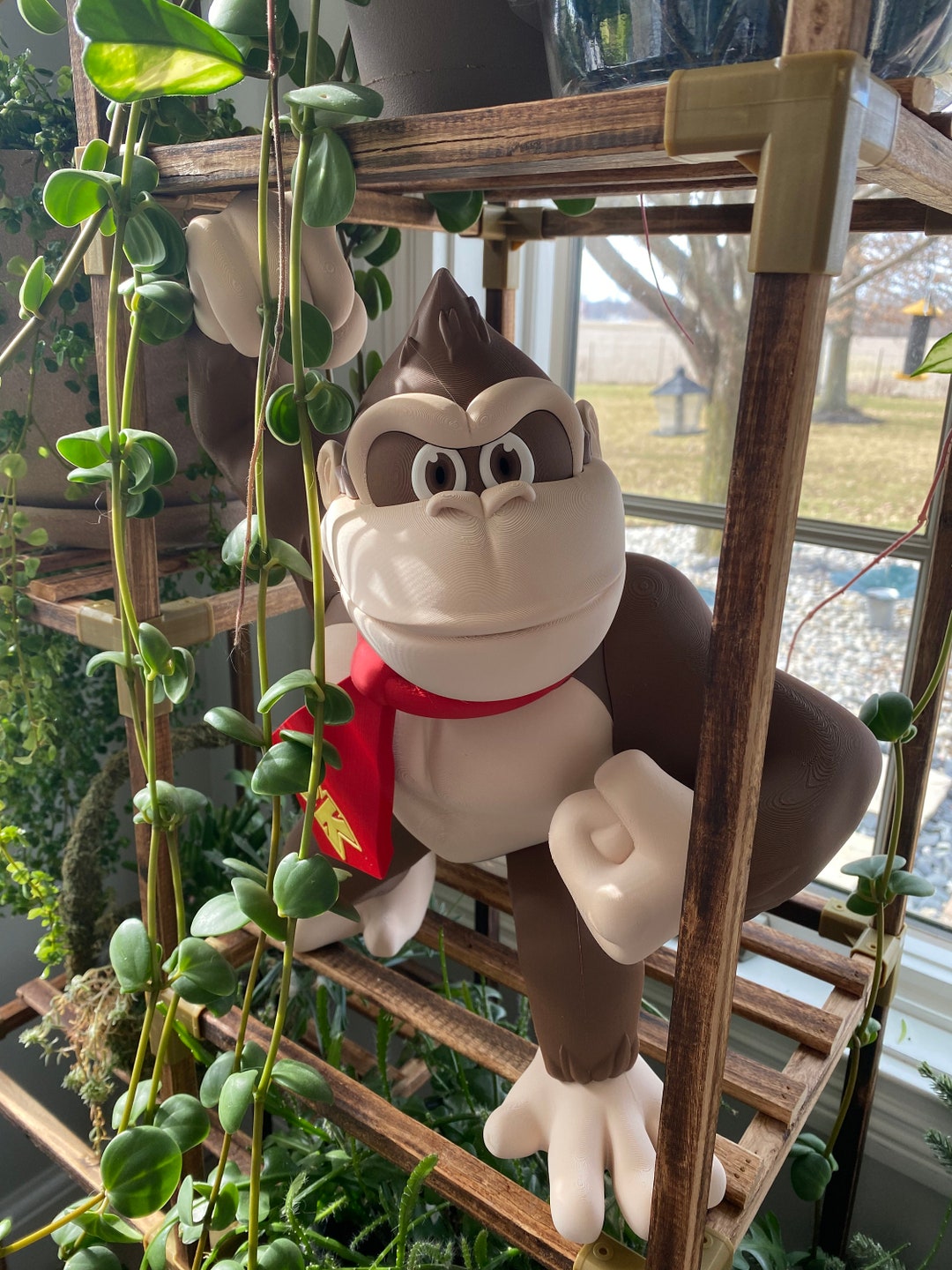 Donkey Kong 3D Printed Statue | 2 Sizes | Great Gift for the Collector ...