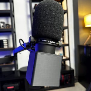 Microphone Flag for Shure SM7B | Round or Sharp Corners - Etsy