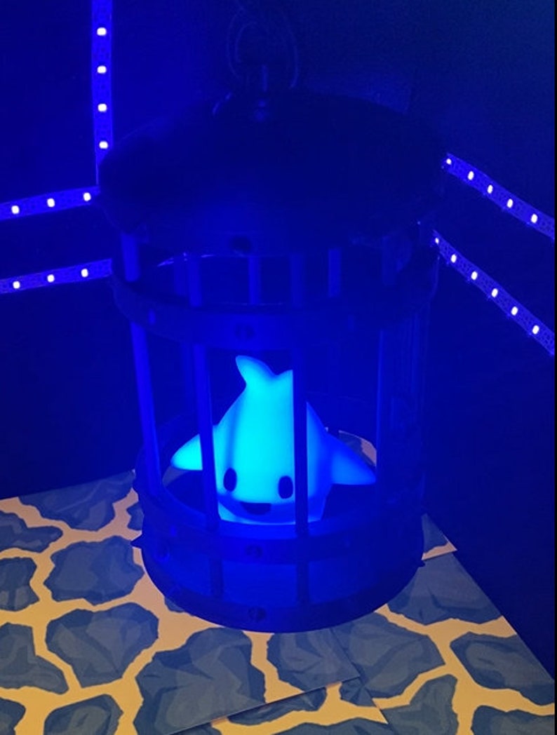 Lumalee in a Cage Glow in the Dark UV Reactive Super - Etsy