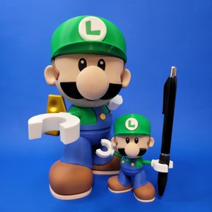 Mini Mario and Mini Luigi | 2 Sizes | Great Gift for the Collector or ...