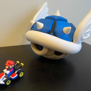 Turtle Shell Container | Switch Game Holder (20) | Mario Kart Trophy ...