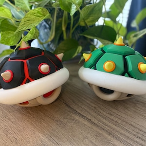 Turtle Shell Container | Switch Game Holder (20) | Mario Kart Trophy ...