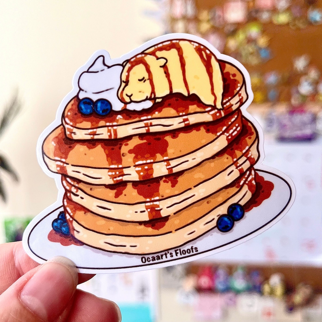 Hamster Stickers | Pancake Stickers | Funny Meme Stickers | Waterproof ...