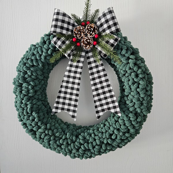 Loop Yarn Wreaths - Etsy