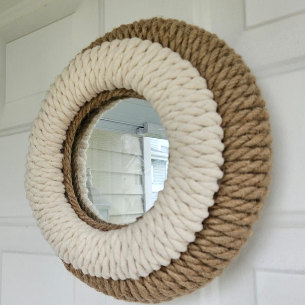 Rope Mirror - Etsy