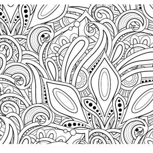 Mindful Coloring: Coloring Book With Creative Pattern Designs for ...